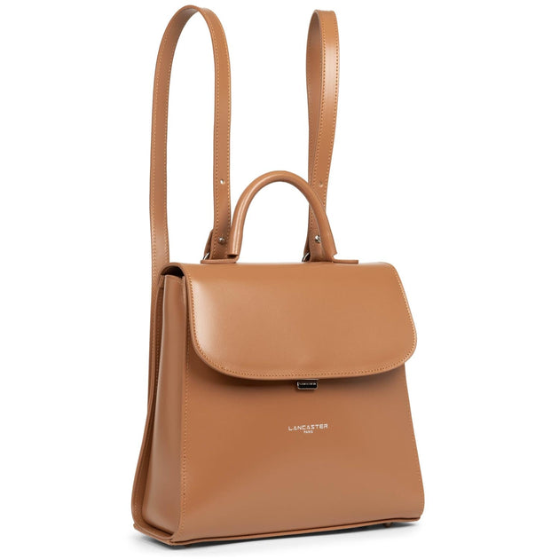 Backpack - Lancaster Paris - Camel - Suave Even – DDhandbags